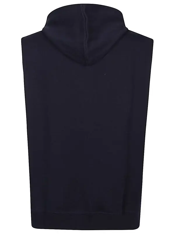 Brunello Cucinelli Sleeveless Zip-up Hoodie