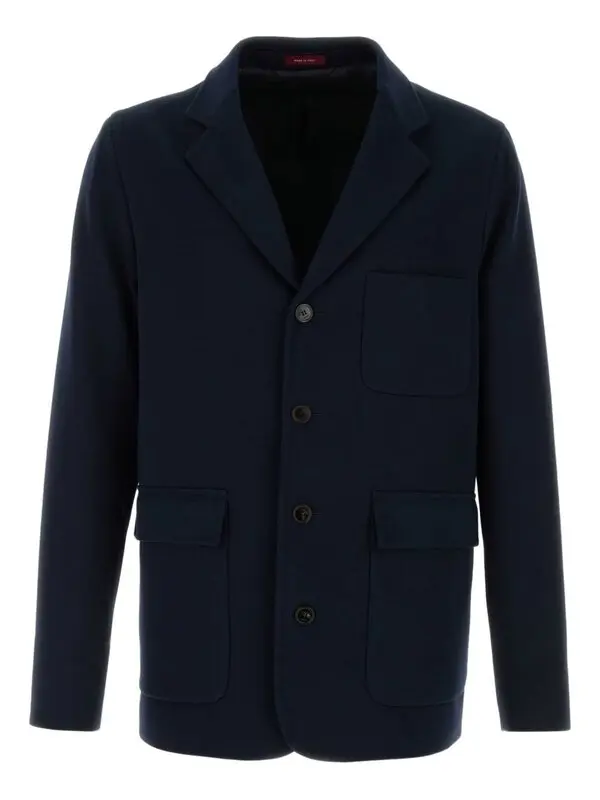 Gucci Single-breasted Cotton Jersey Jacket