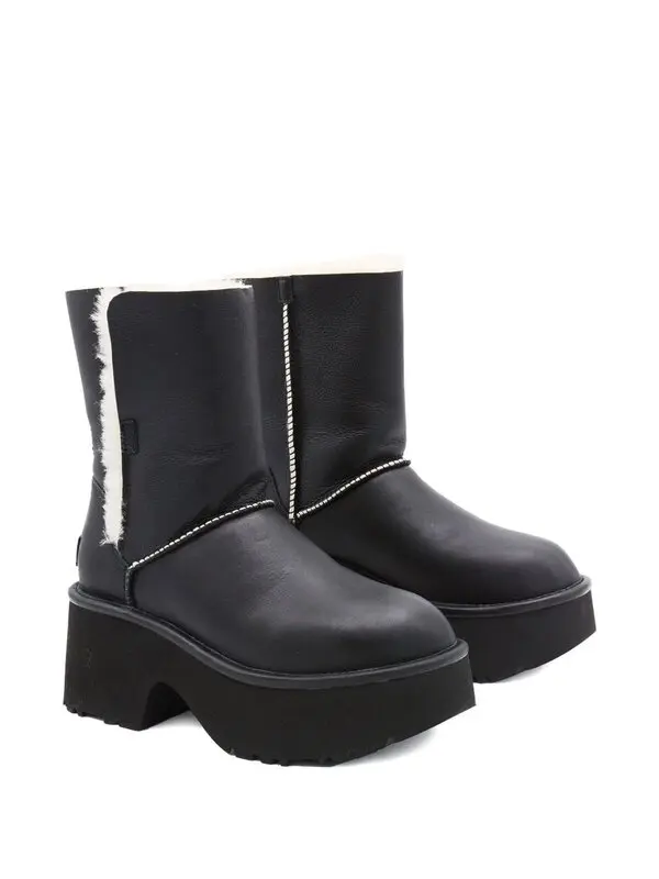 UGG Esmee Boots With Fur Trim And Platform Sole