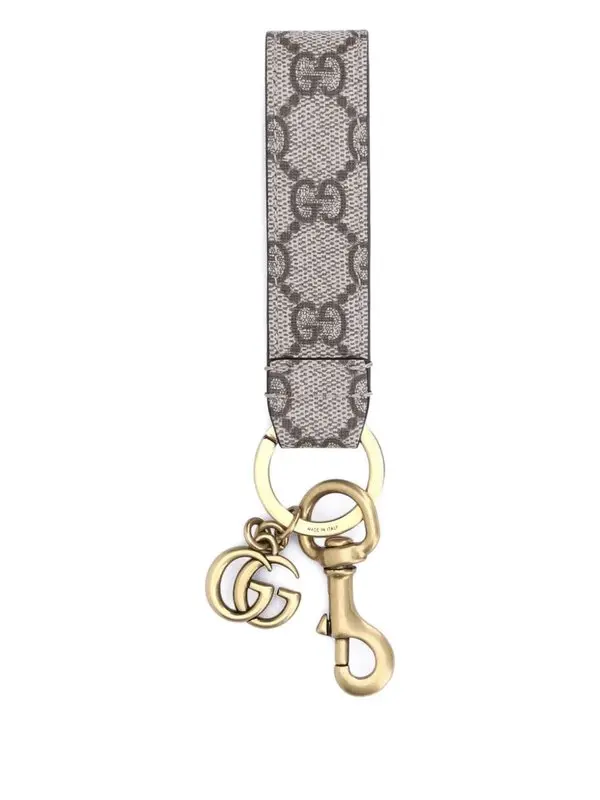 Gucci Ophidia Keyring With Gg Charm