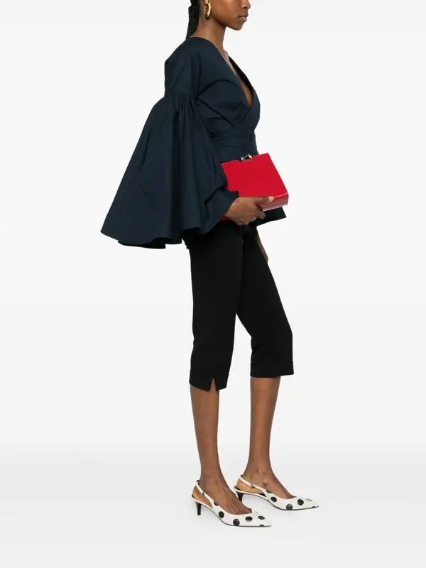 Jacquemus Le Cache Coeur Paysan Top - Blue