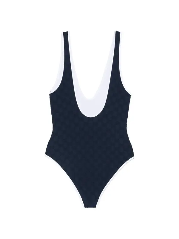 Gucci Gg Monogram One-piece Swimsuit