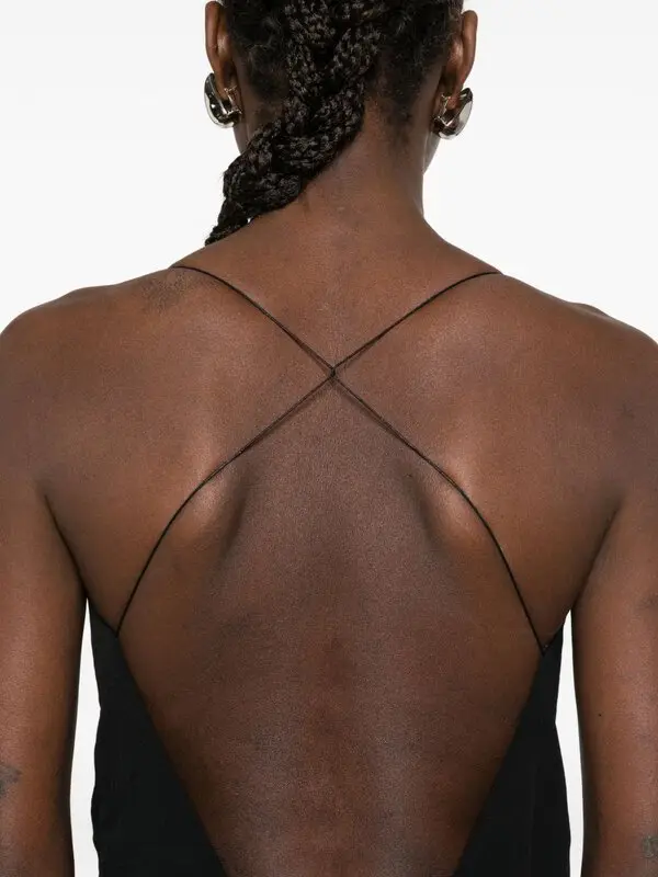 Jacquemus La Robe Abiha Long Dress - Black