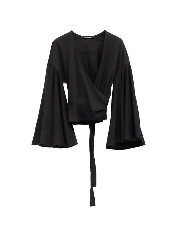 Jacquemus La Cache Coeur Ventadou Top - Black