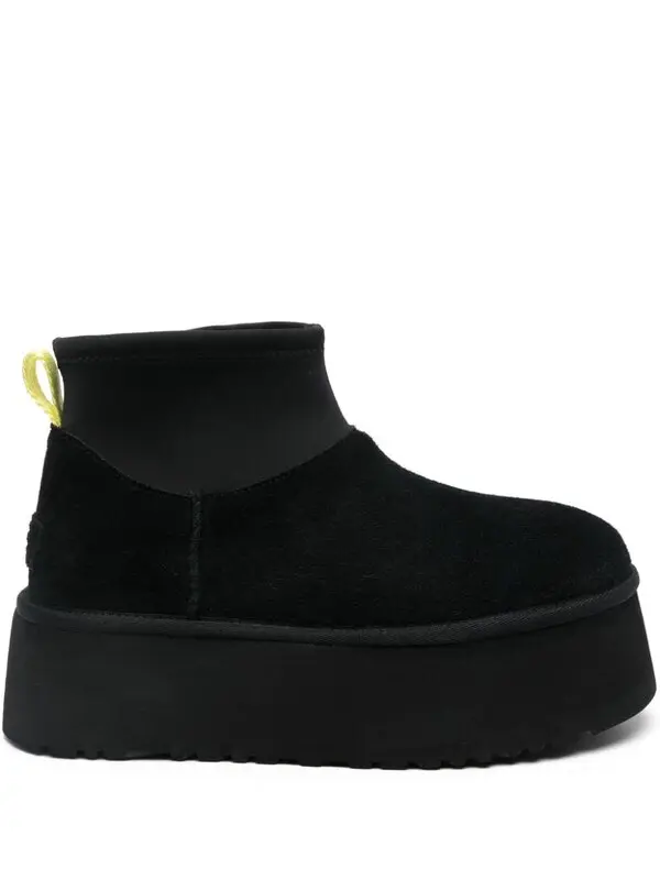 UGG Classic Mini Dipper Ankle Boots - Black