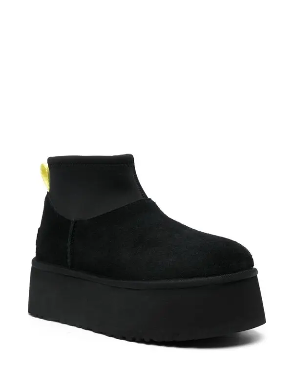 UGG Classic Mini Dipper Ankle Boots - Black