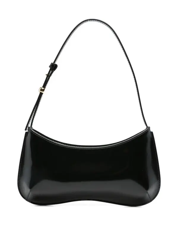 Jacquemus Le Bisou Leather Shoulder Bag - Black