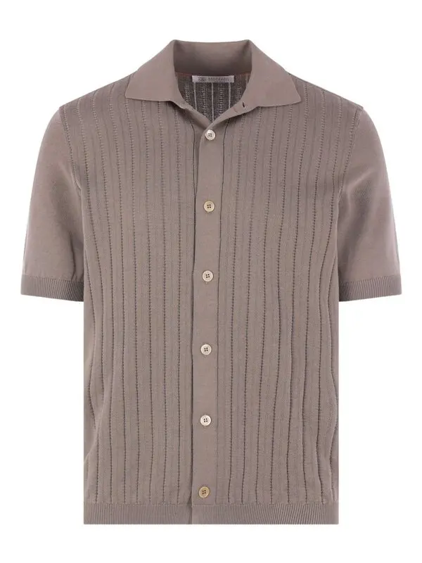 Brunello Cucinelli Knitted Cotton Cardigan