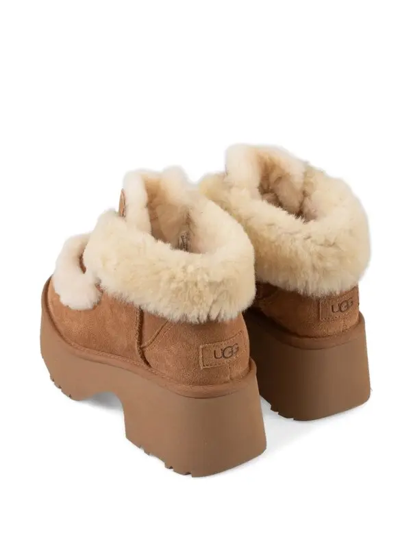 UGG Esmee Lace Up Boots - Beige