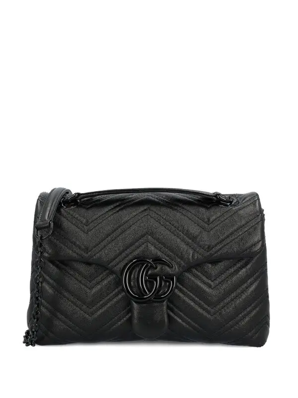 Gucci Gg Marmont Quilted Leather Shoulder Bag