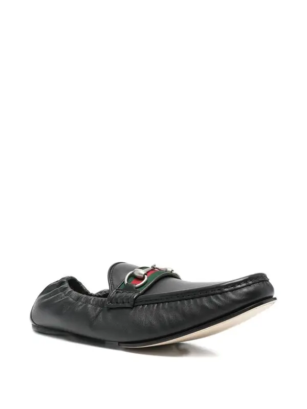 Gucci Horsebit 1953 Leather Loafers - Black