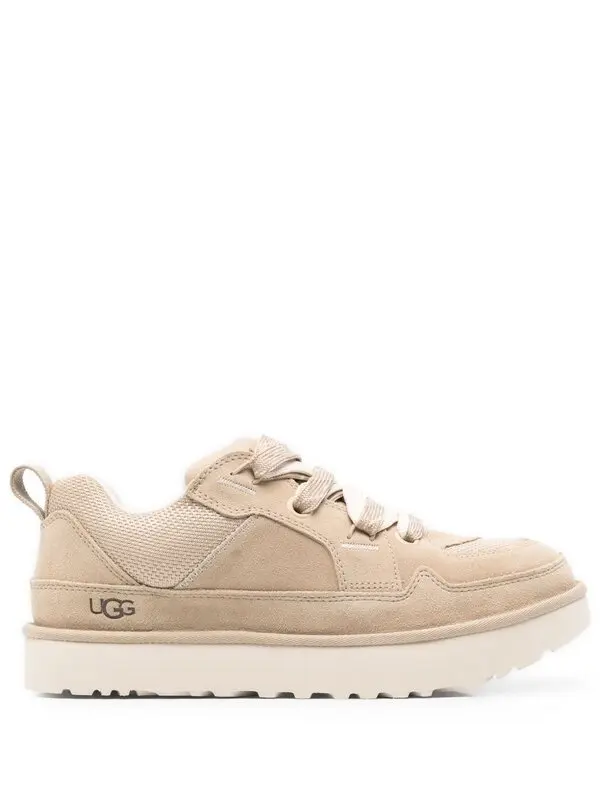 UGG Lowmel Lace-up Sneakers - Beige