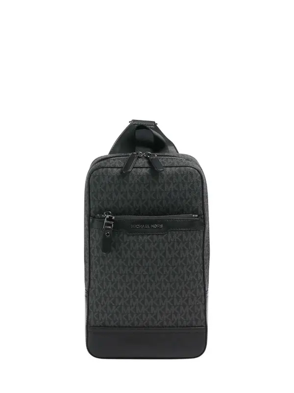 Michael Kors Hudson Logo Crossbody Bag - Black