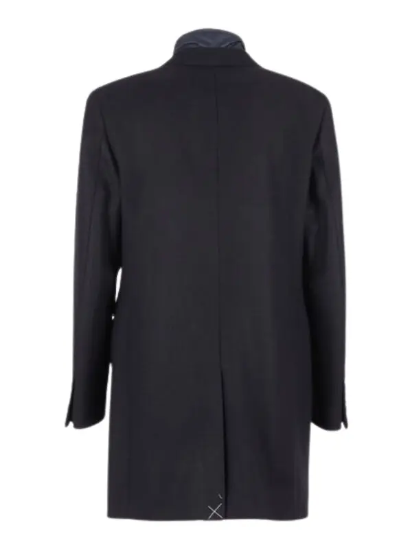 FAY Buttoned Wool Coat