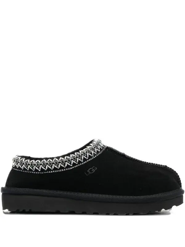 UGG Tasman Ii Suede Slip-on Slippers - Black
