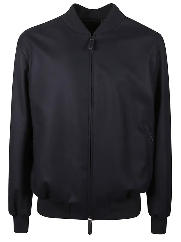 Giorgio Armani Zip-up Bomber Jacket
