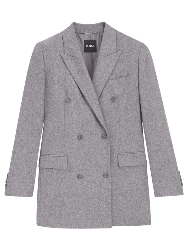 BOSS Double-breasted Blazer With Notched Lapels