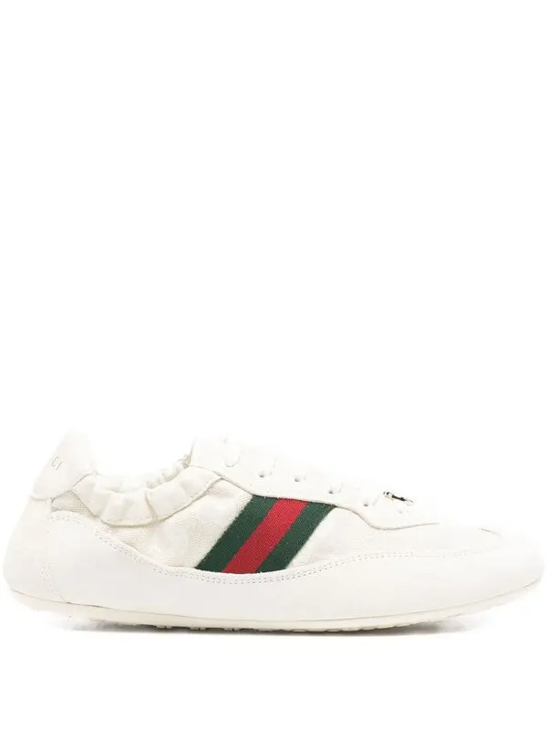 Gucci Shift Sneakers - White