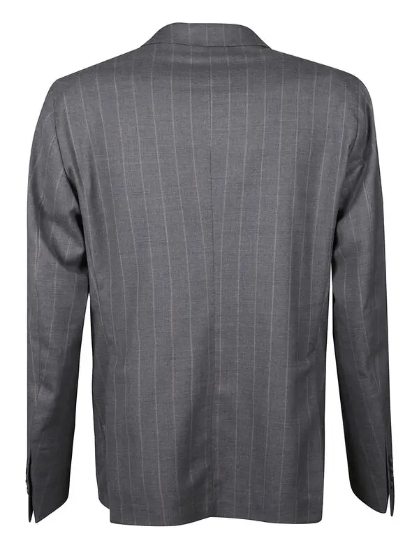 Tagliatore Montecarlo Double-breasted Pinstripe Jacket