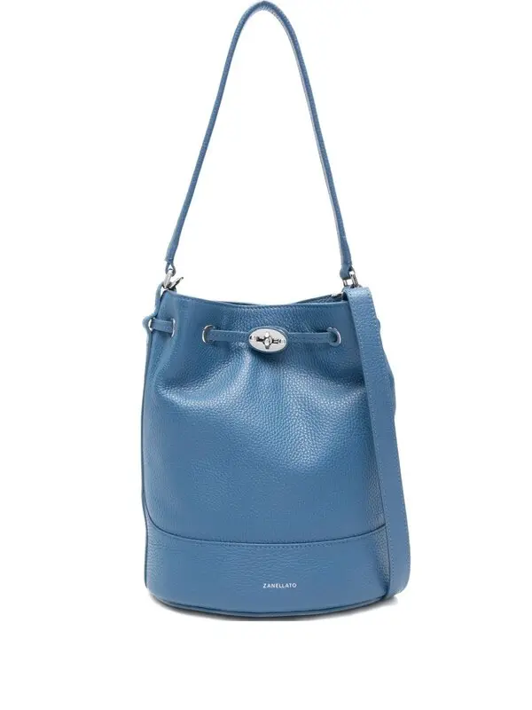 ZANELLATO Monda Daily Small Leather Bucket Bag