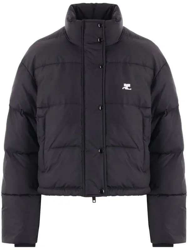 COURREGES Nylon Puffer Jacket
