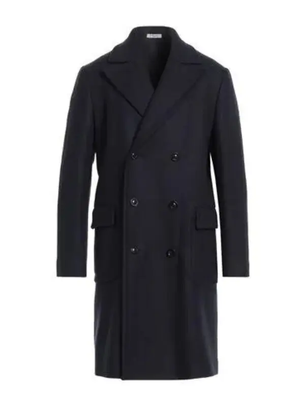 Boglioli Double Breasted Wool Coat