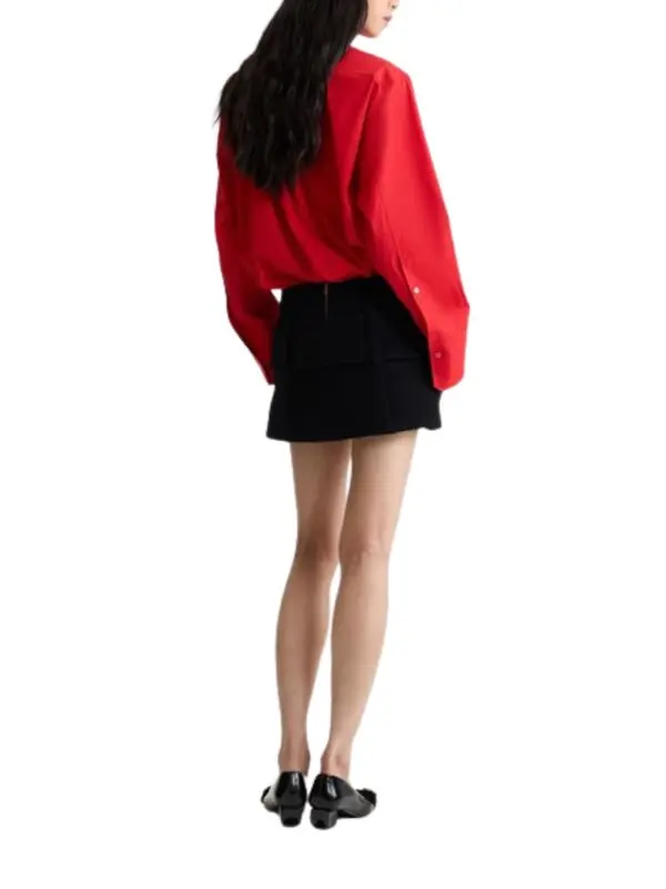 PATOU Belted Mini Skirt