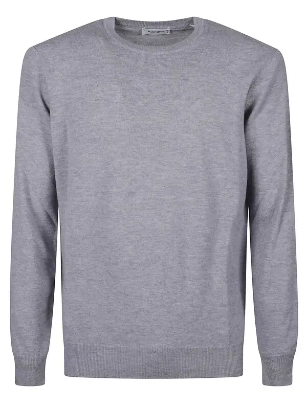 KANGRA Fine Wool Round Neck Sweater
