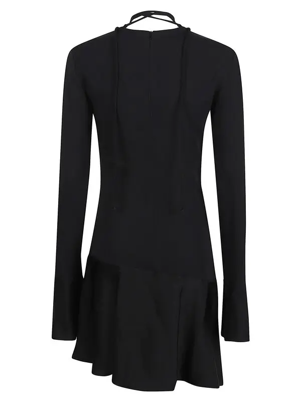 LES FILLES D'EVA Sweetheart Neckline Mini Dress