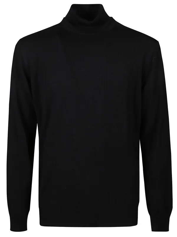 KANGRA Turtleneck Sweater - Black