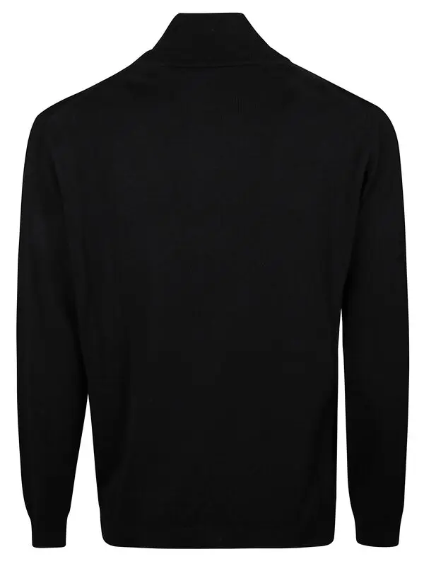 KANGRA Turtleneck Sweater - Black