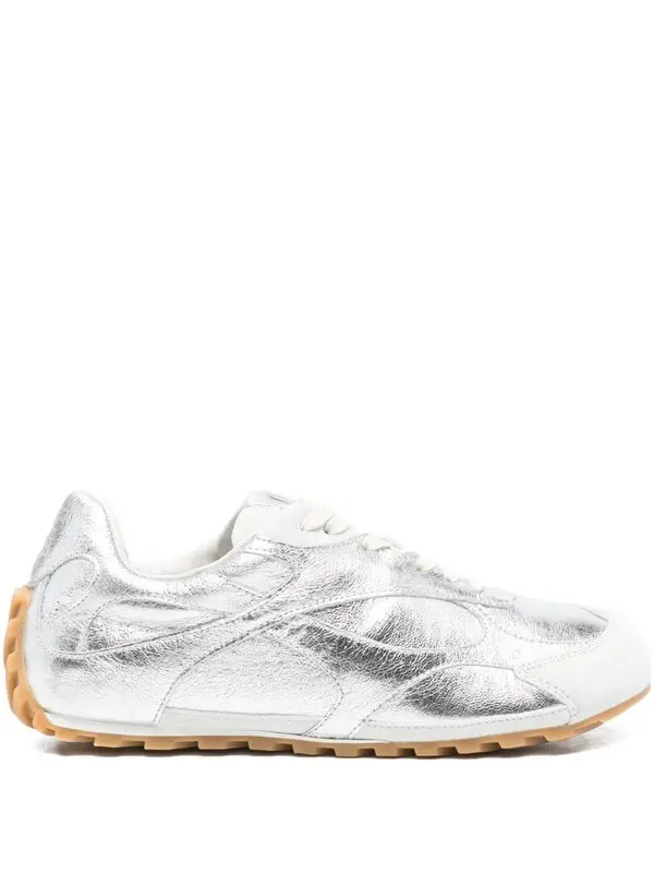 Bottega Veneta Orbit Sneakers - Silver