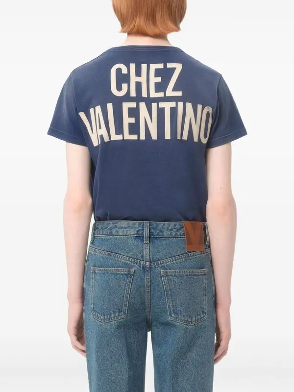 Valentino Garavani Chez T-shirt - Blue