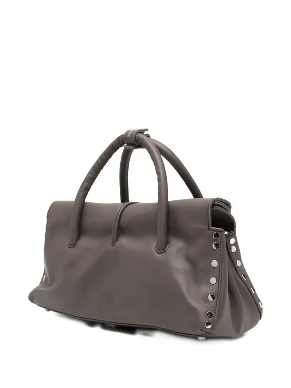 ZANELLATO Dotta Centauro Small Leather Handbag - Brown
