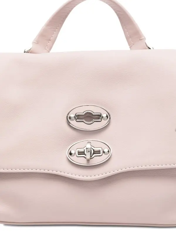 ZANELLATO Postina Saeta Baby Leather Handbag - Pink