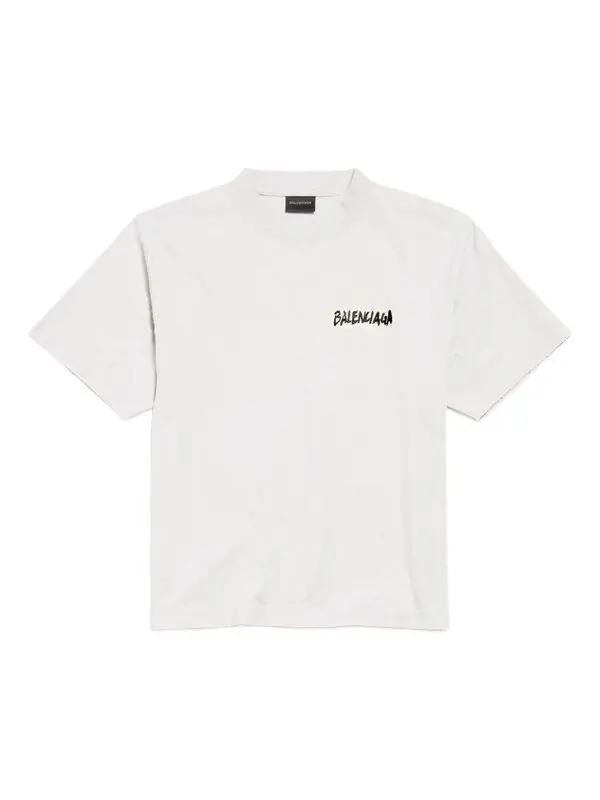 Balenciaga Masking Tape T-shirt - White
