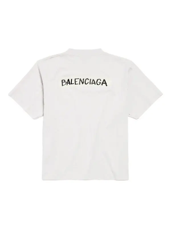 Balenciaga Masking Tape T-shirt - White