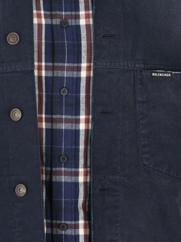 Balenciaga Patchwork Shirt-jacket
