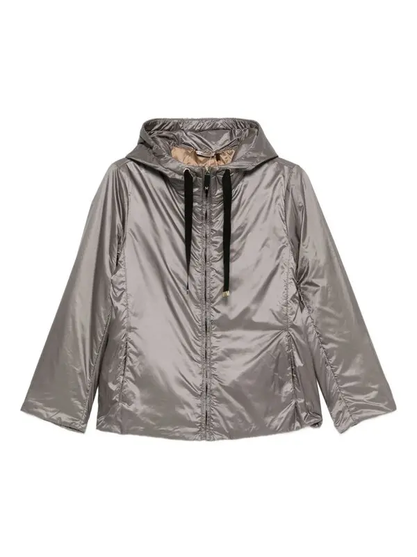 Max Mara Padded Blouson Jacket With Drawstring Hood