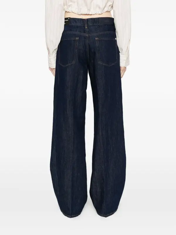 7 For All Mankind Stovepipe Straight Denim Jeans
