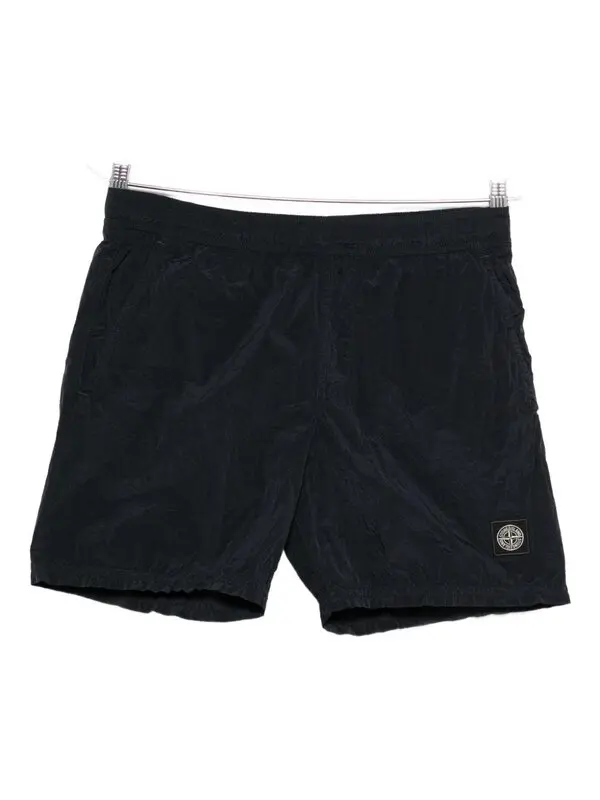 Stone Island Logo Swim Shorts