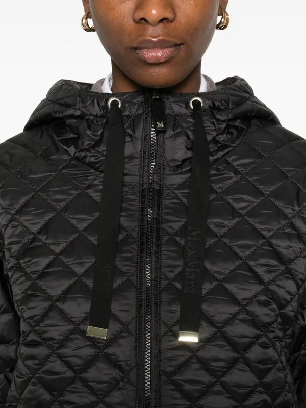 Max Mara Padded Blouson Jacket - Black
