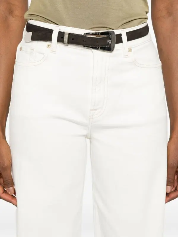 7 For All Mankind Lotta Denim Jeans - White