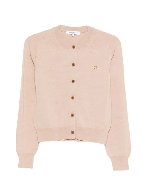 Maison Kitsuné Baby Fox Wool Cardigan