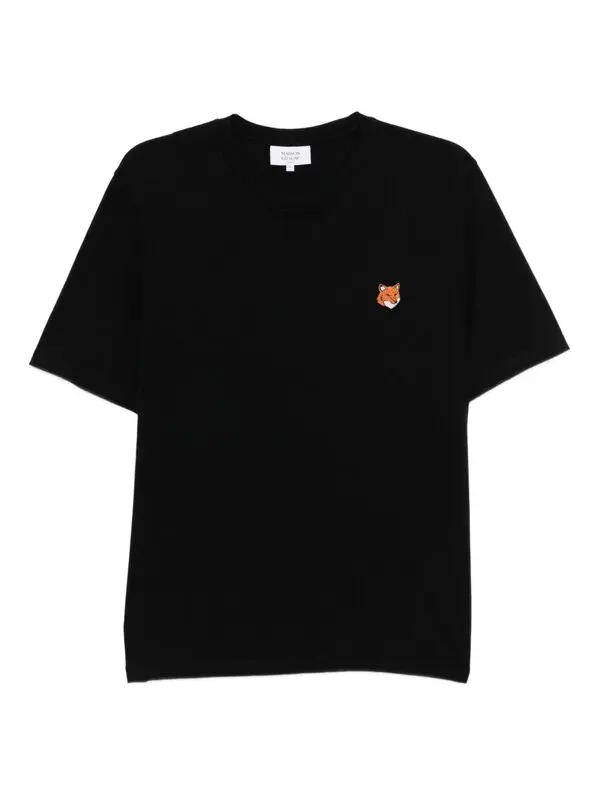Maison Kitsuné Fox Head Cotton T-shirt - Black