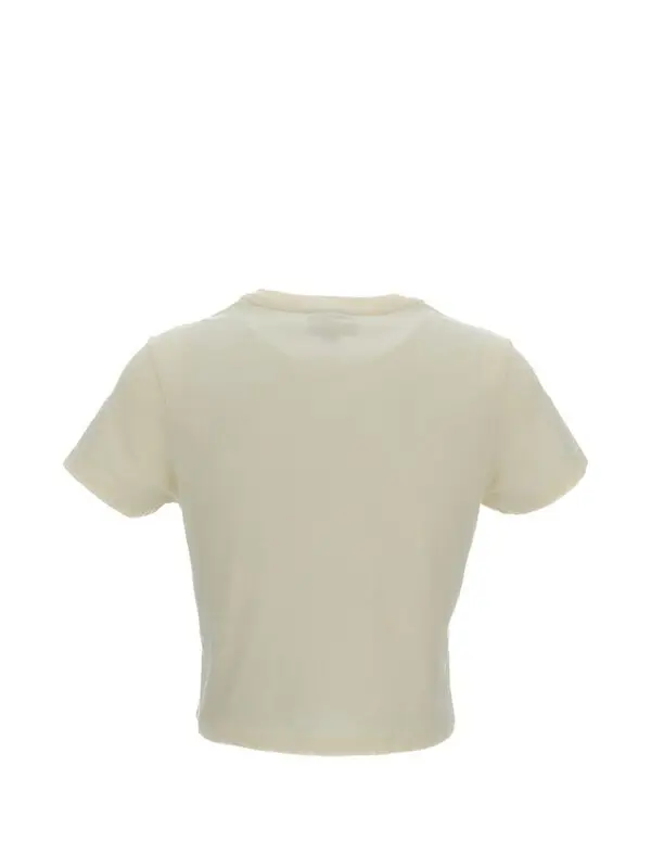 Maison Kitsuné Logo Cotton T-shirt - Beige