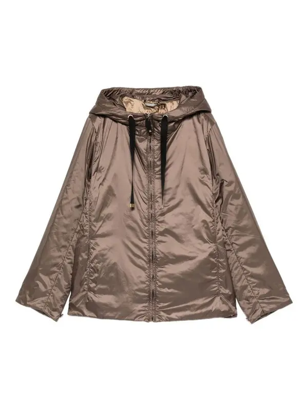 Max Mara Padded Blouson Jacket - Brown