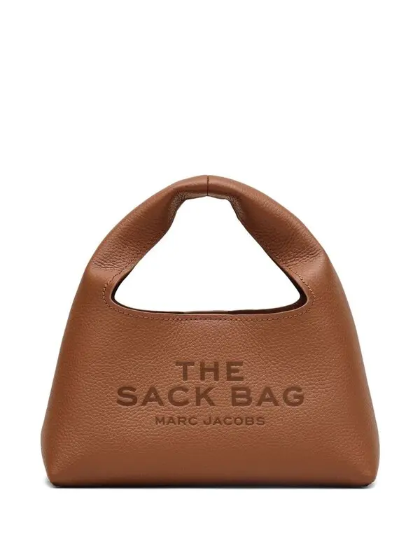Marc Jacobs Mini Sack Leather Handbag - Brown