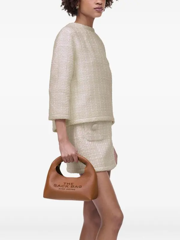 Marc Jacobs Mini Sack Leather Handbag - Brown