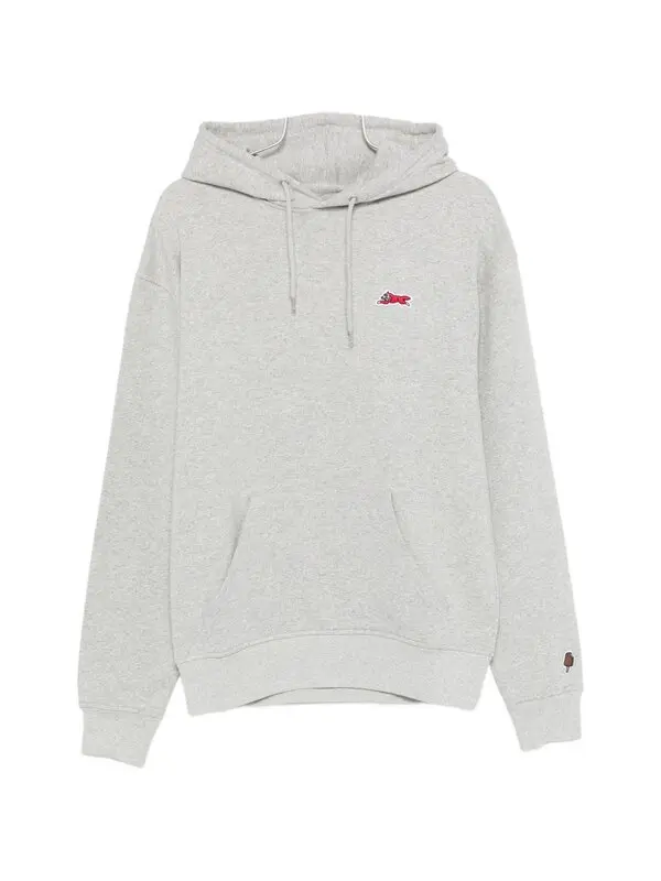 ICECREAM Running Dog Cotton Hoodie - Grey